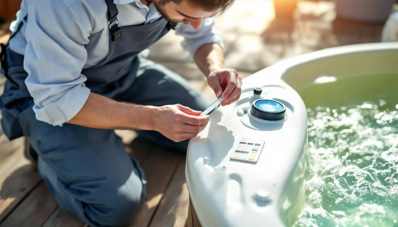 Comment éliminer l'eau du spa verte en 3 étapes efficaces